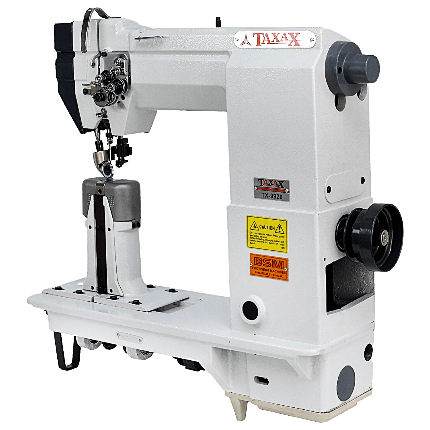 Post Bed Roller Feed Sewing Machine | BSM INDIA