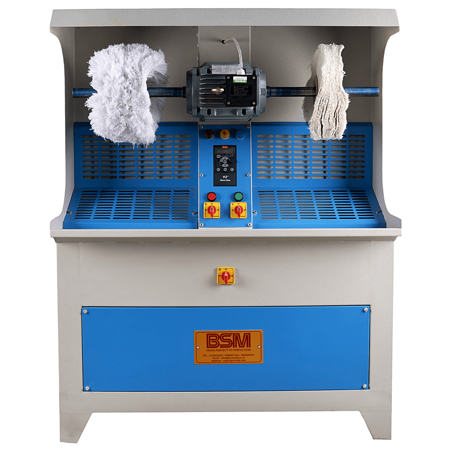 Buffing & Polishing Machine (With Dust Collector) | BSM INDIA