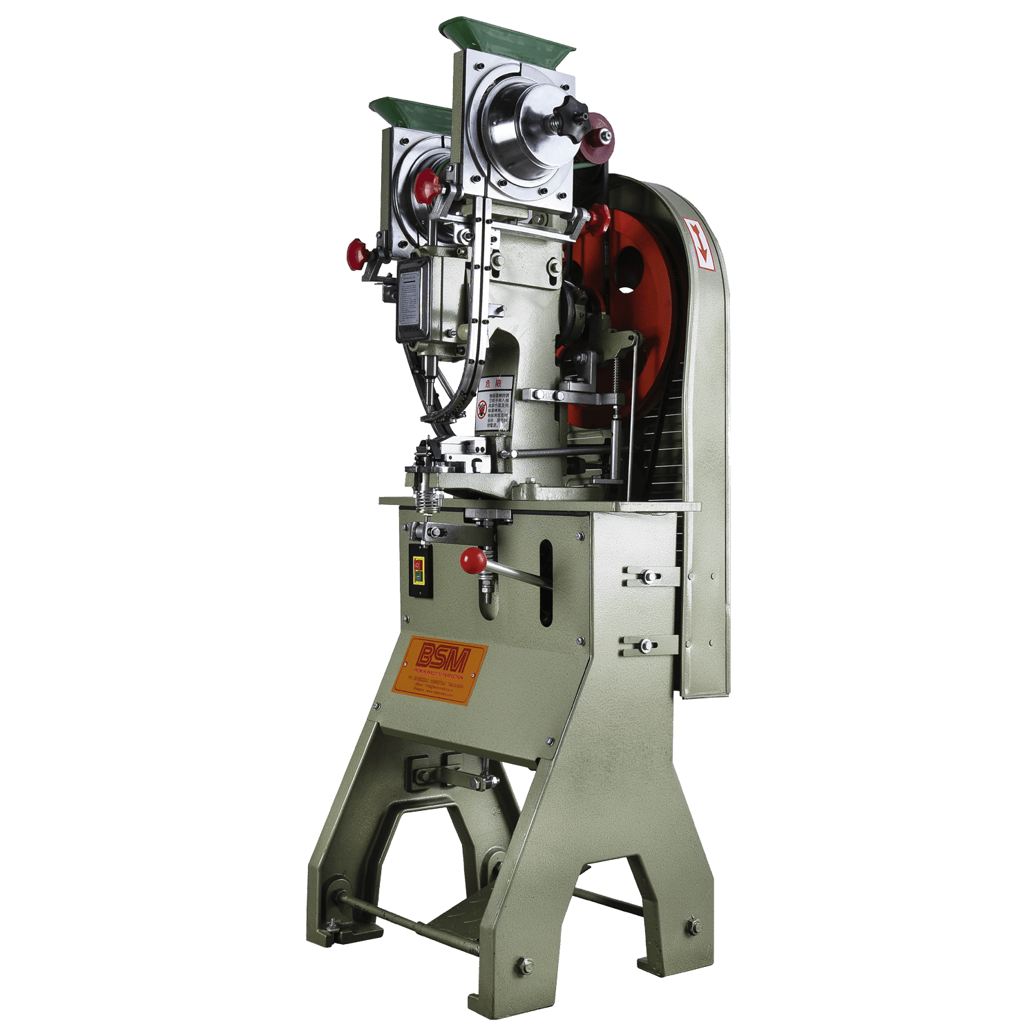 Eyelet Punching Machine (Double Channel) | BSM INDIA