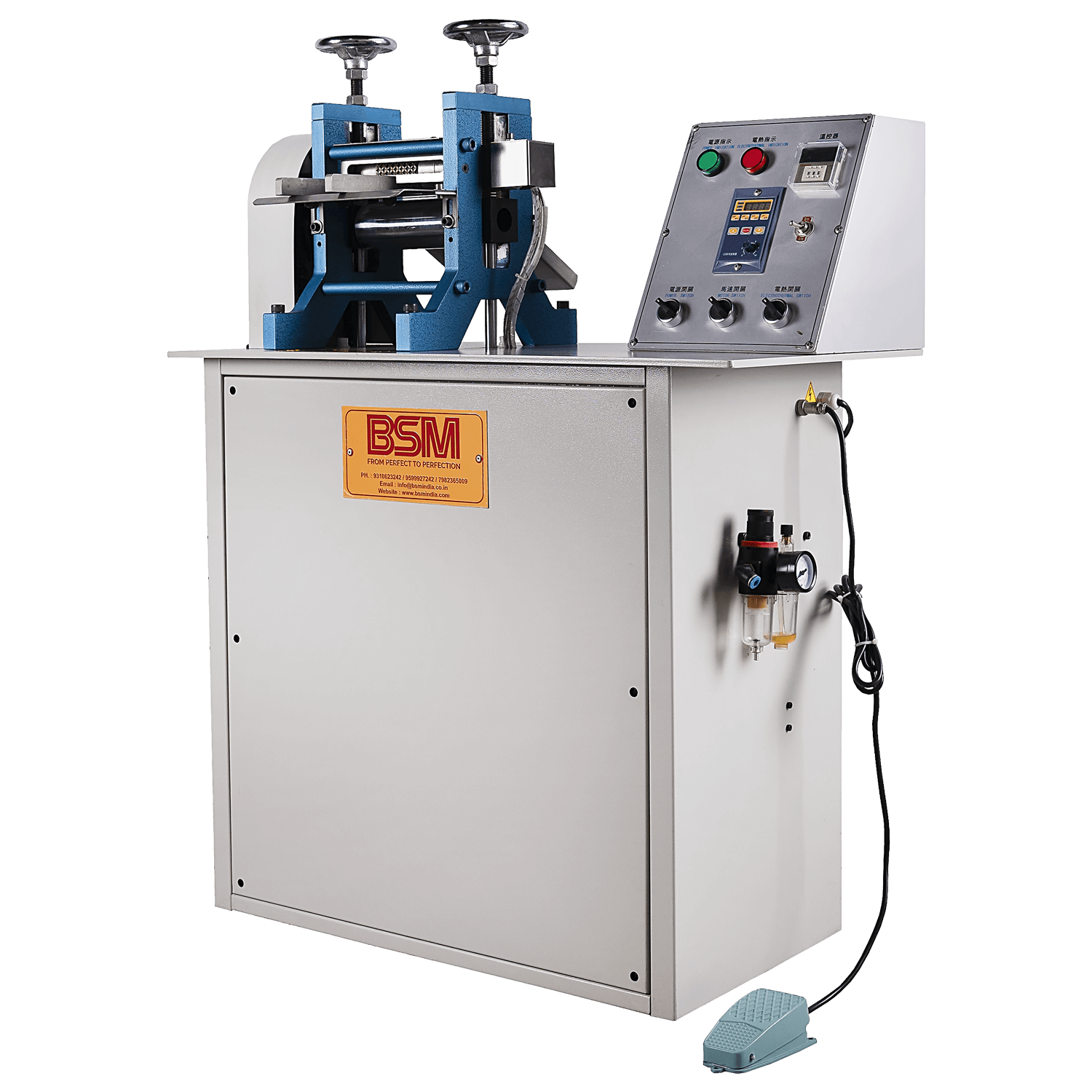 Belt Embossing Machine | BSM INDIA