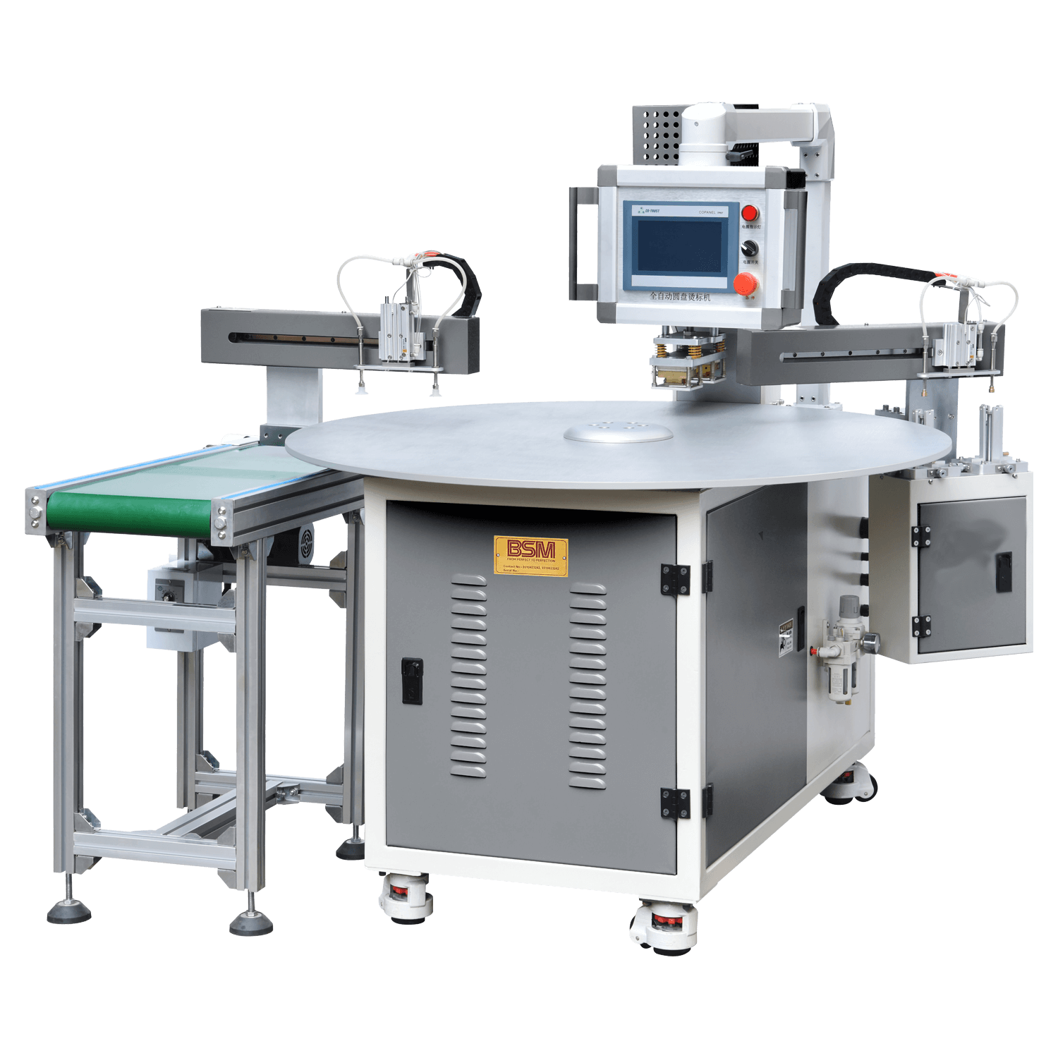 Automatic Rotary Label Fusing Machine | BSM INDIA