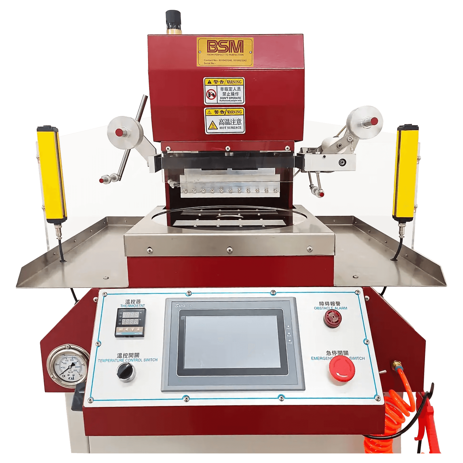 Multi Station Automatic Rotary Hot Foil Stamping & Embossing Machine ...