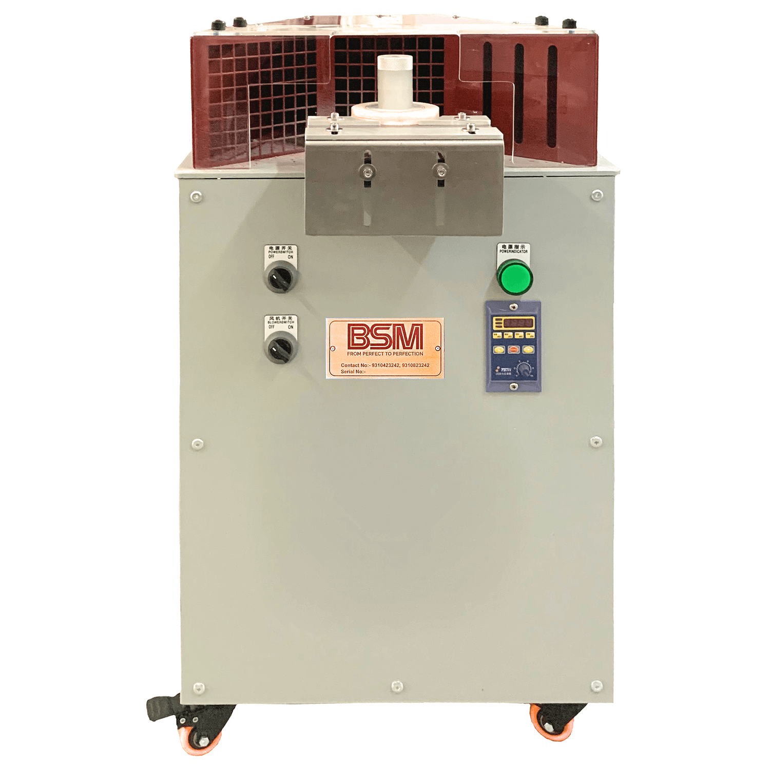 Vertical Edge Buffing & Grinding Machine (with Dust Collector & Speed ...