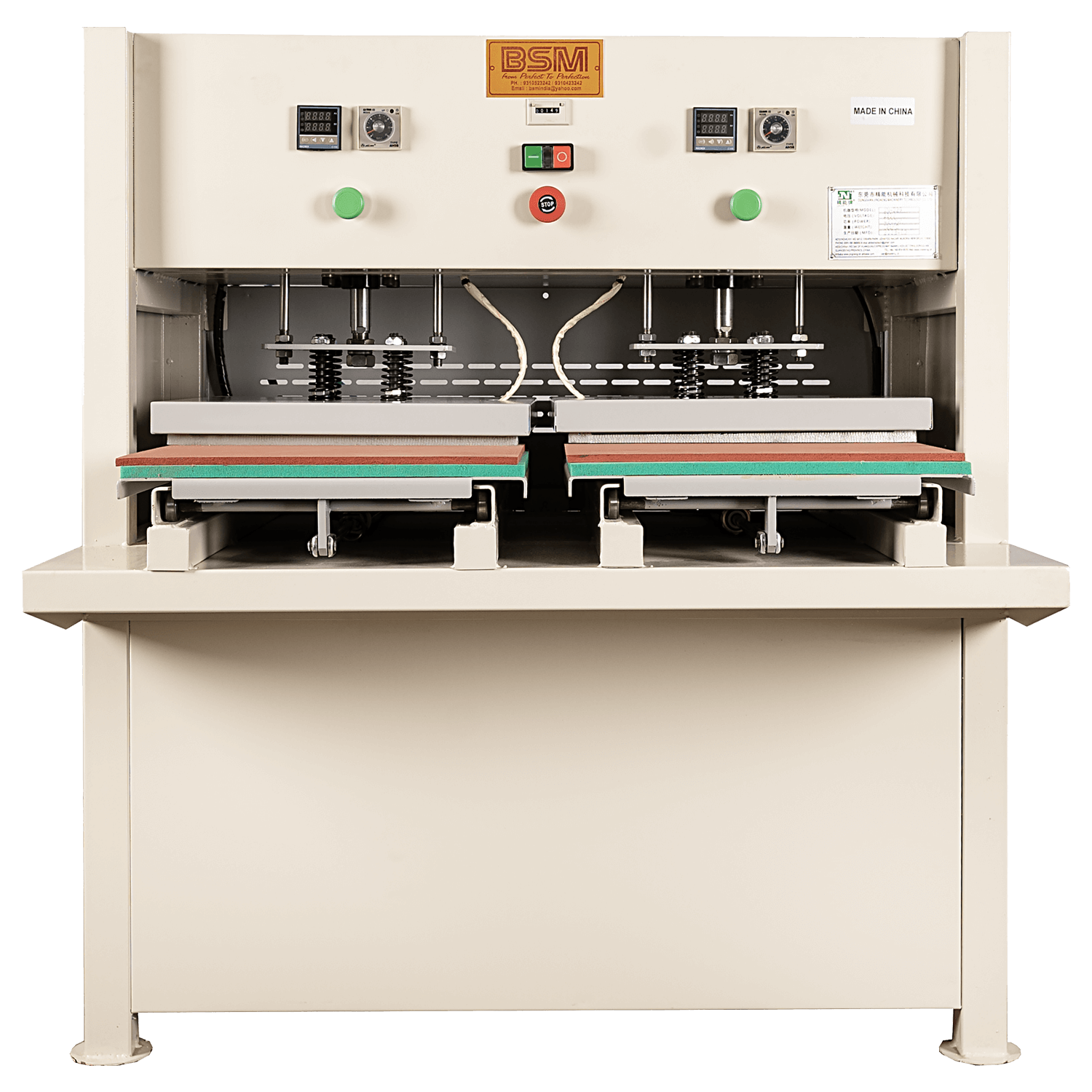 Slider Type Heat Transfer Fusing Machine | BSM INDIA