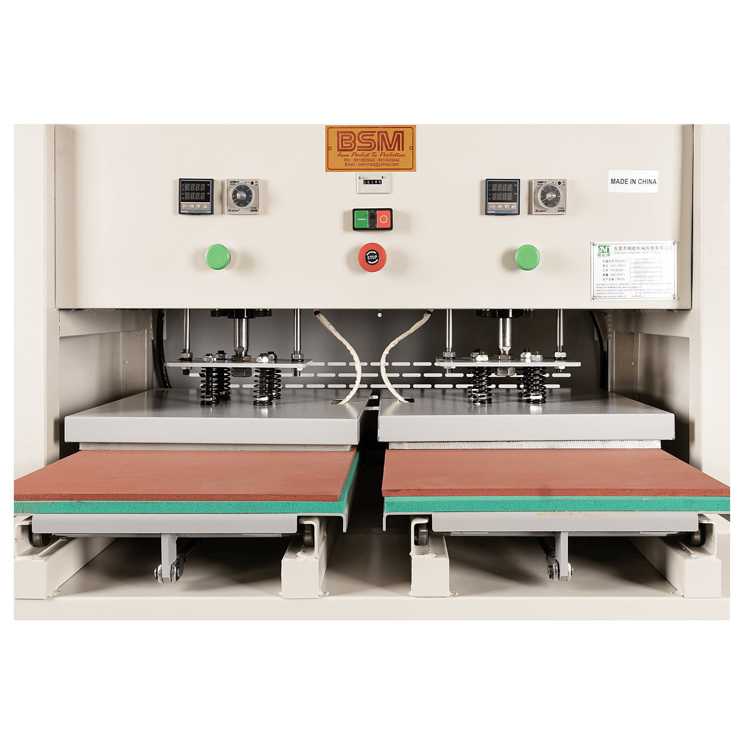 Slider Type Heat Transfer Fusing Machine | BSM INDIA