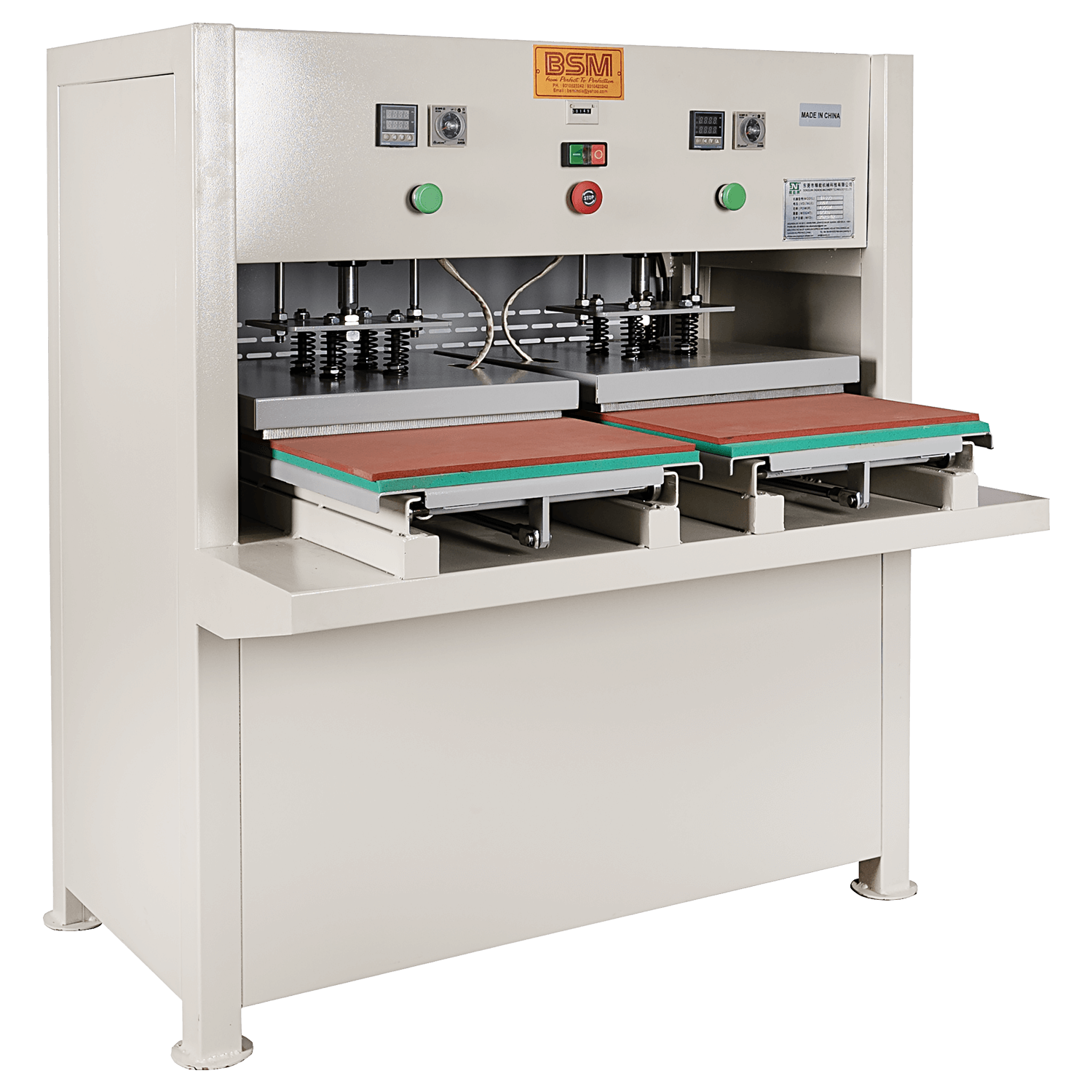 Slider Type Heat Transfer Fusing Machine | BSM INDIA