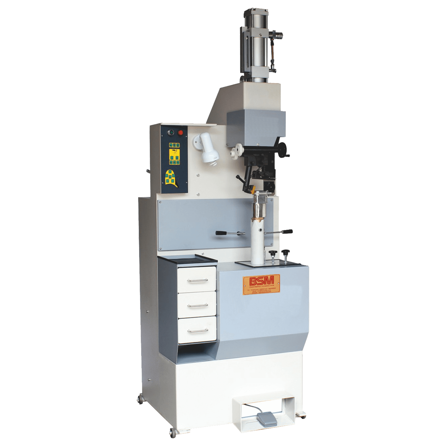 Semi Automatic Heel Nailing Machine | BSM INDIA