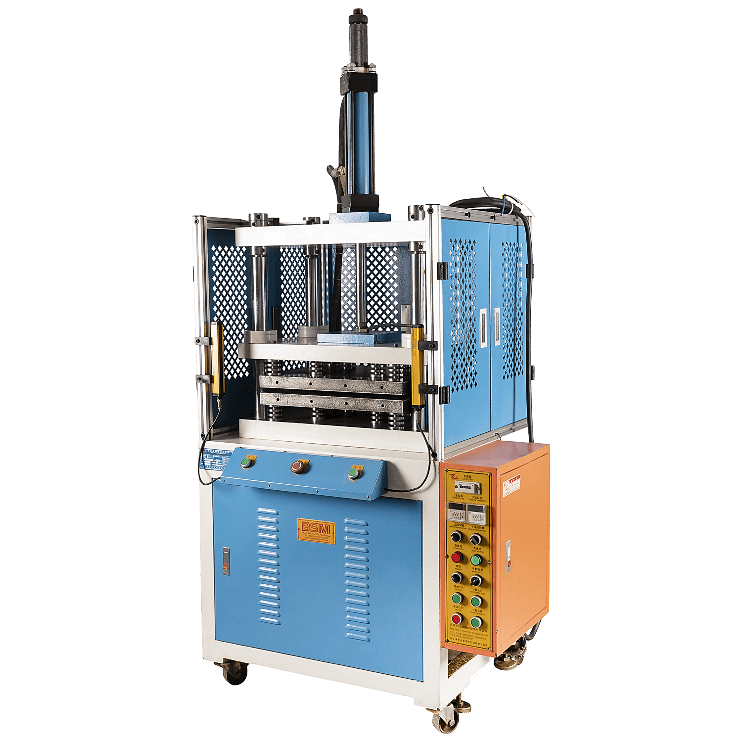 Hydraulic Plating, Pressing & Embossing Machine | BSM INDIA