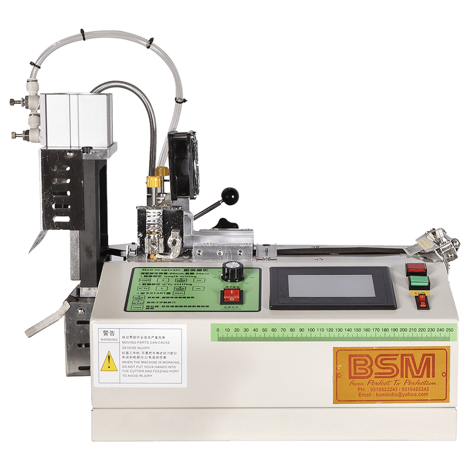 Automatic Angular Tape Cutting Machine | BSM INDIA