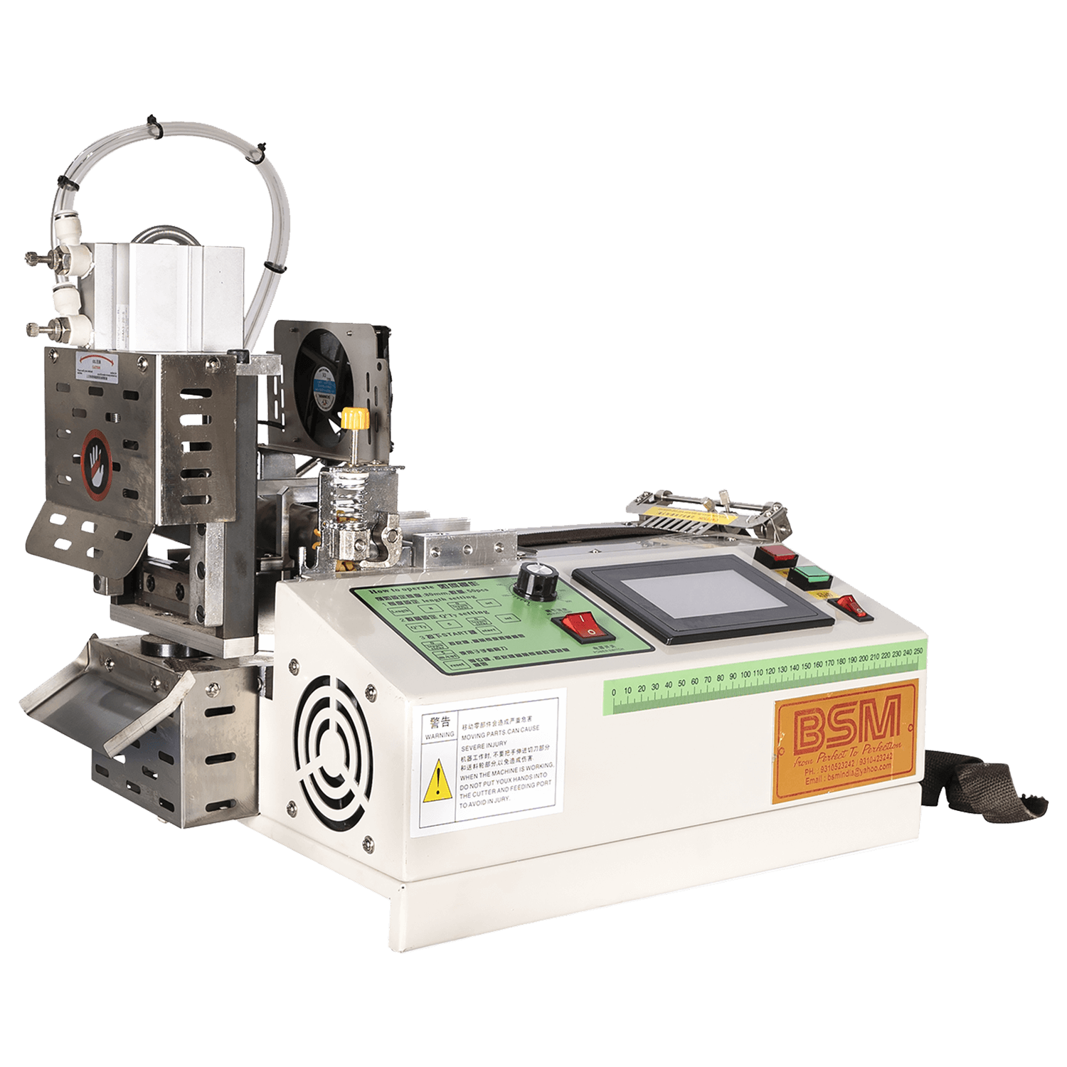 Automatic Angular Tape Cutting Machine | BSM INDIA